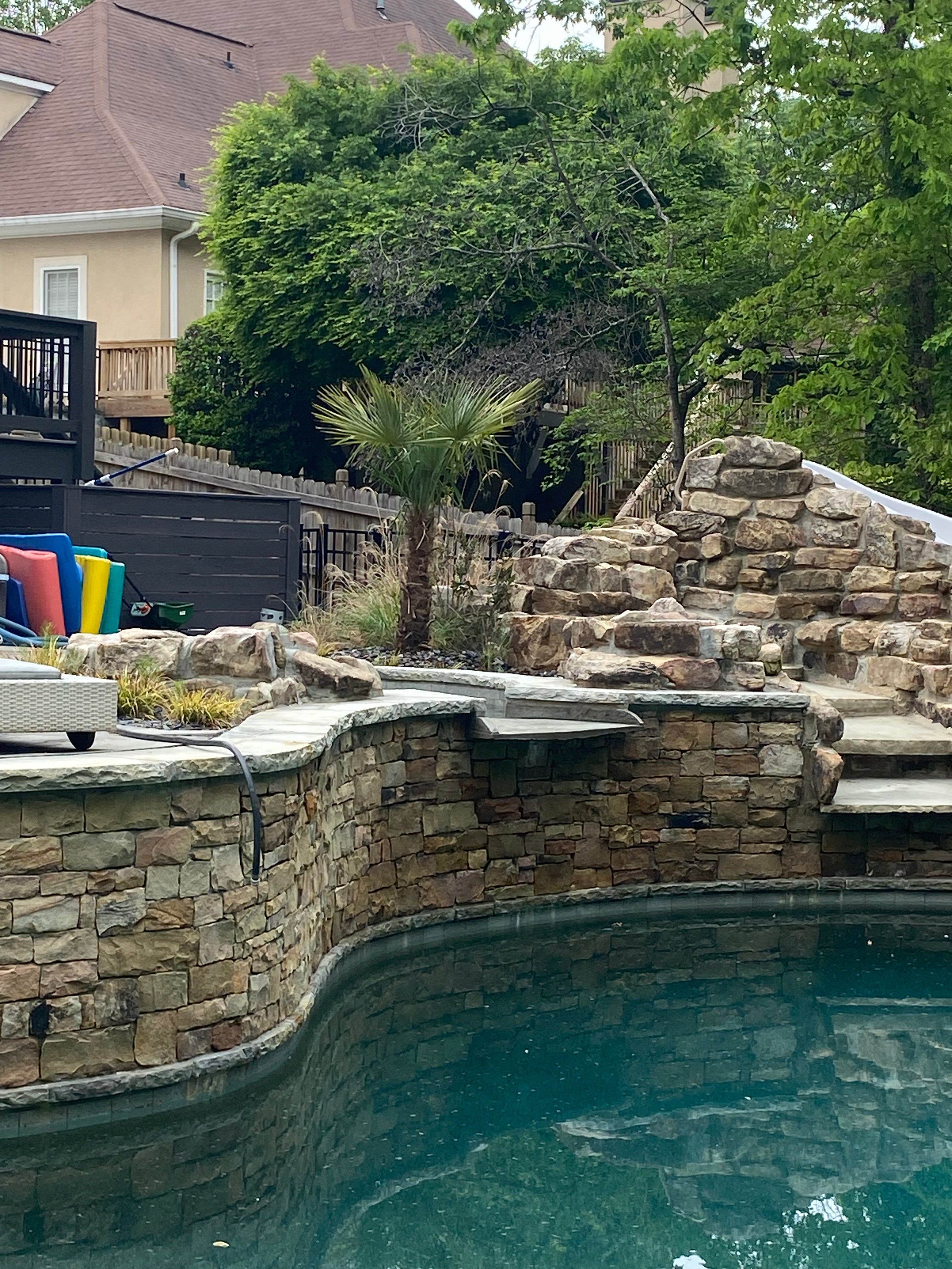 Greg M. in Roswell, GA - Windmill & Pool